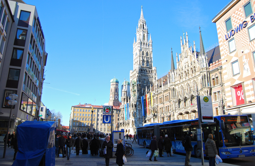 Marienplatz - Muniqueando